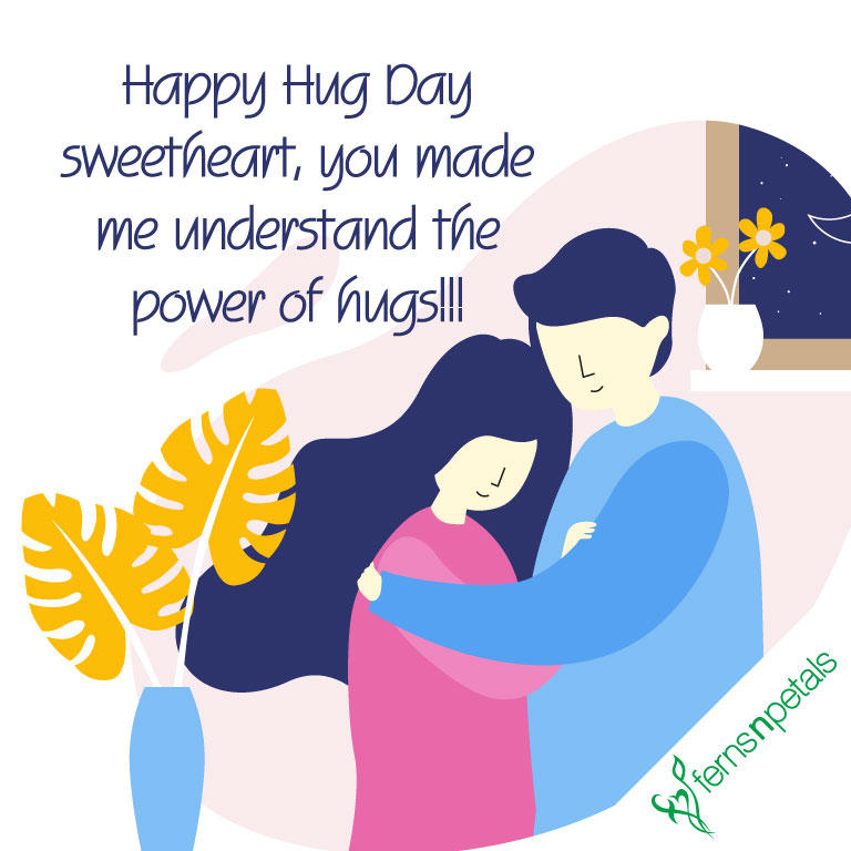 Happy Hug Day Quotes 2020 | Hug Day Messages and Wishes - Ferns N Petals