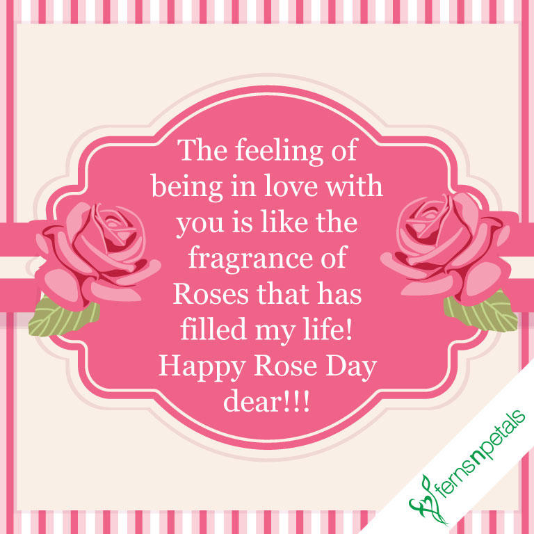 Rose Day Quotes, Wishes N Greetings | Happy Rose Day 2020 - Ferns N Petals
