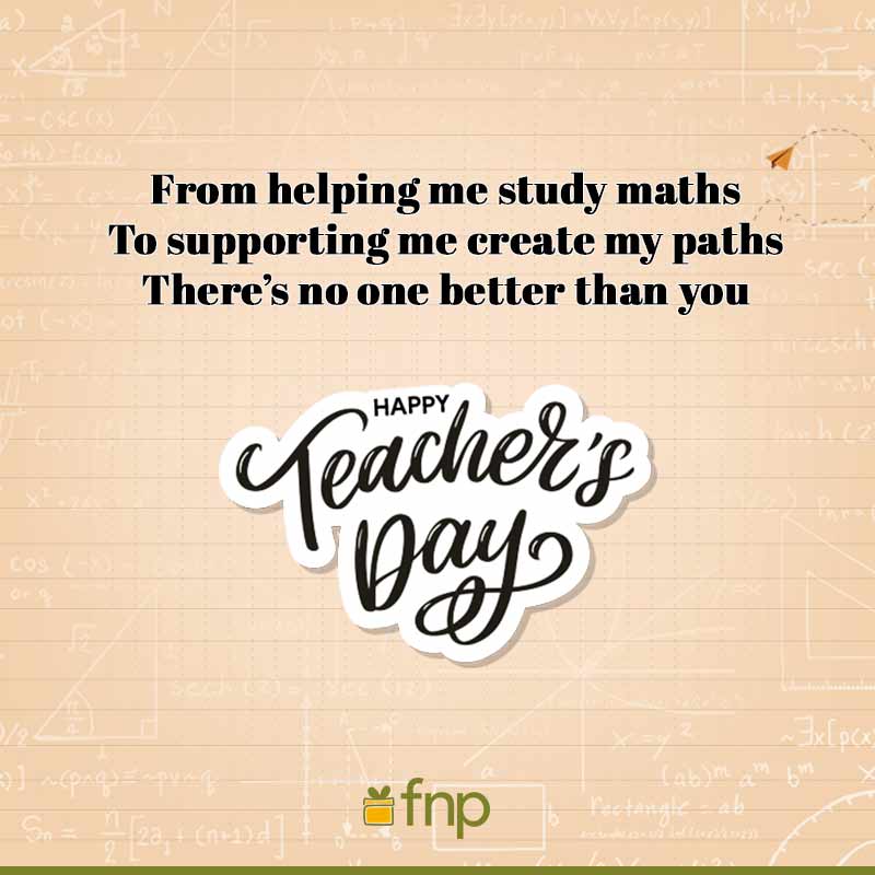 50+ Happy Teachers Day Quotes, Wishes & Greetings 2025 - FNP SG