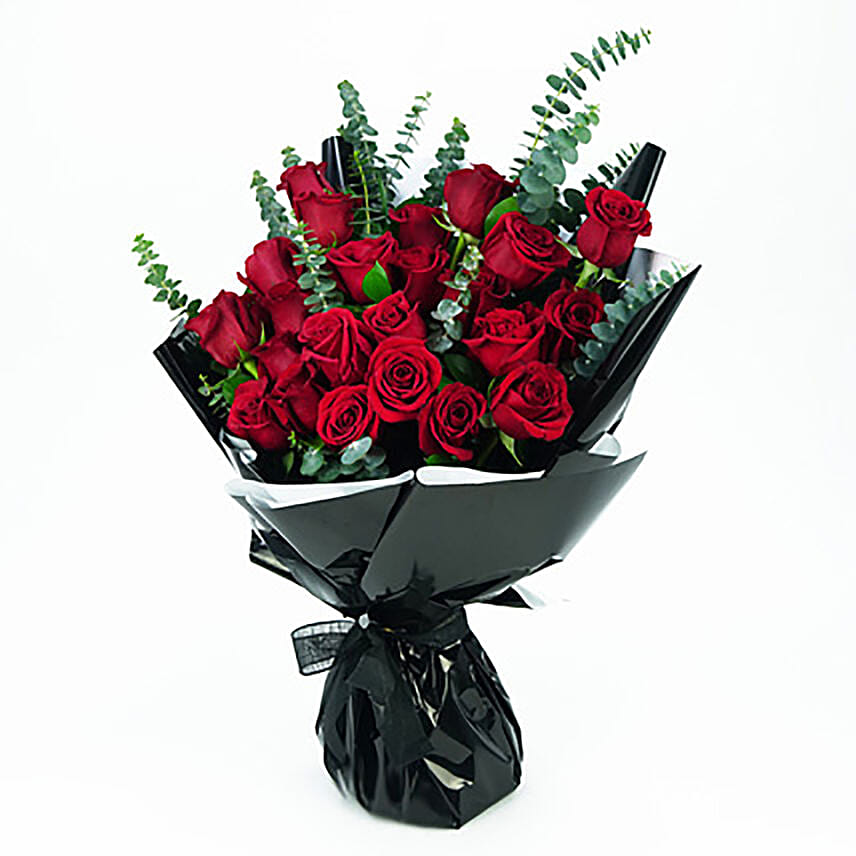 24 Red Roses Delivery in Singapore - FNP SG
