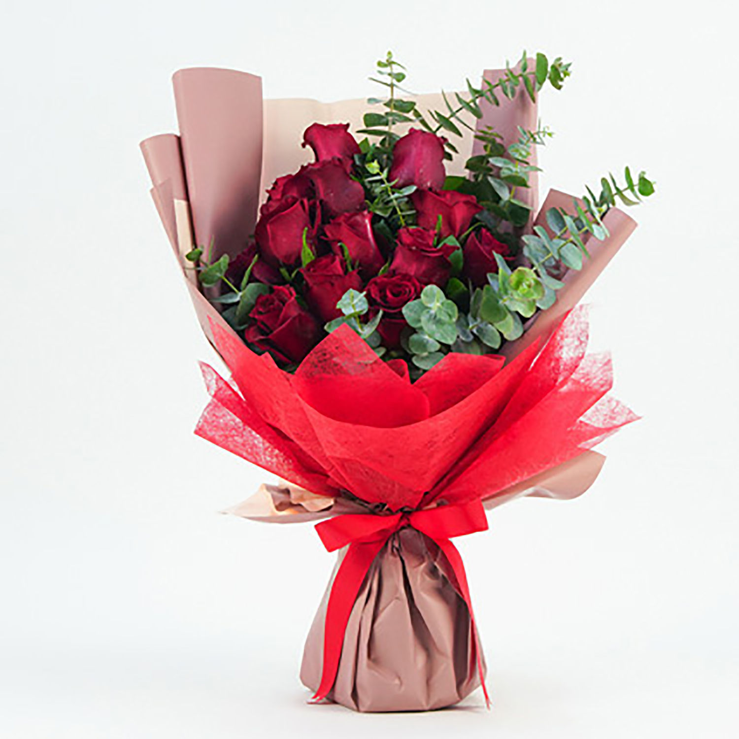 13 Roses Bouquet With Teddy Delivery in Singapore - FNP SG
