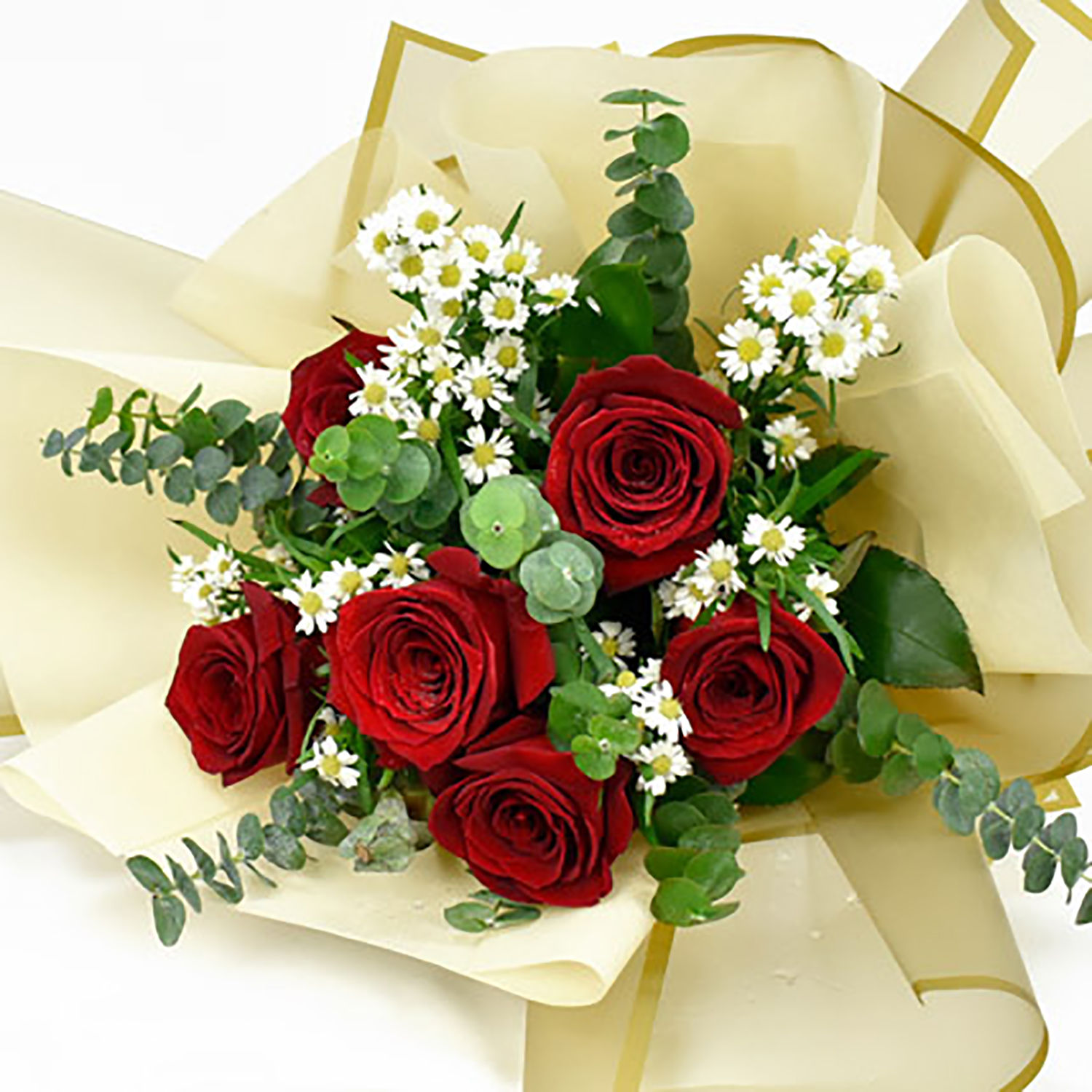 Designer Red Roses Bouquet Delivery in Singapore - FNP SG