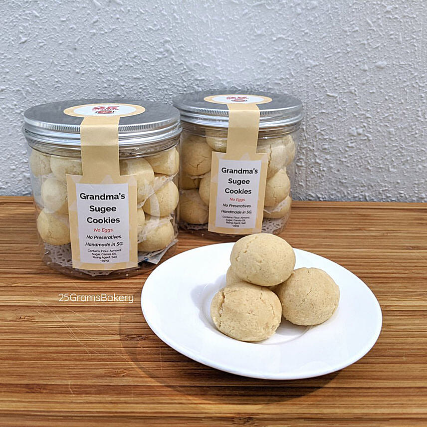 3 Boxes of Sugee Cookies Delivery in Singapore - FNP SG