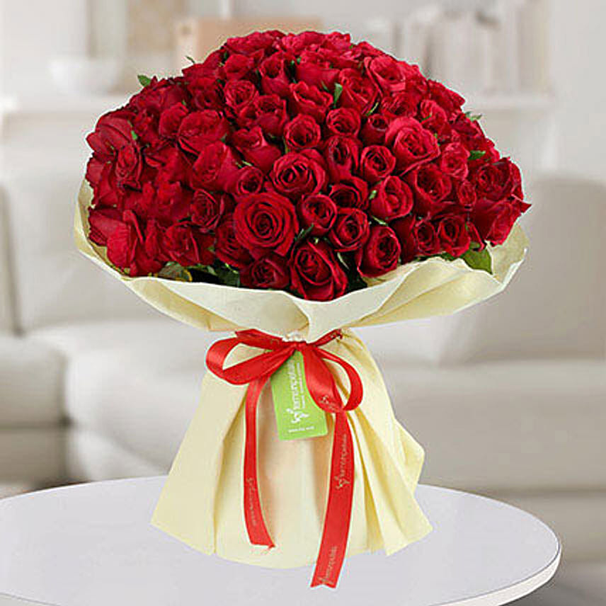 150 Red Roses Bouquet Delivery in Singapore - FNP SG