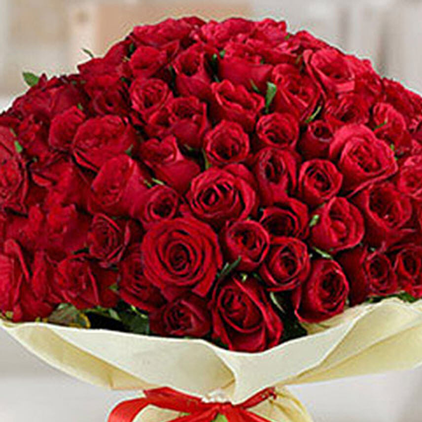 150 Red Roses Bouquet Delivery in Singapore - FNP SG