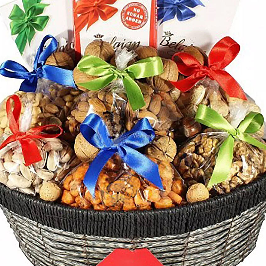 Healthy Nuts & Sweets Basket Delivery in Singapore - FNP SG