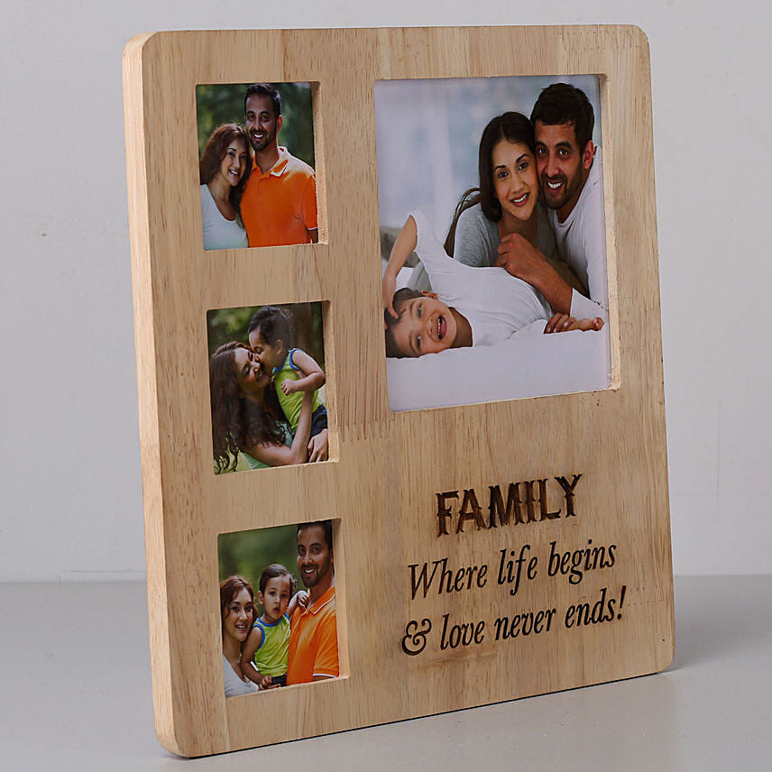 Perfect Family Personalised Photo Frame Delivery in Singapore - FNP SG