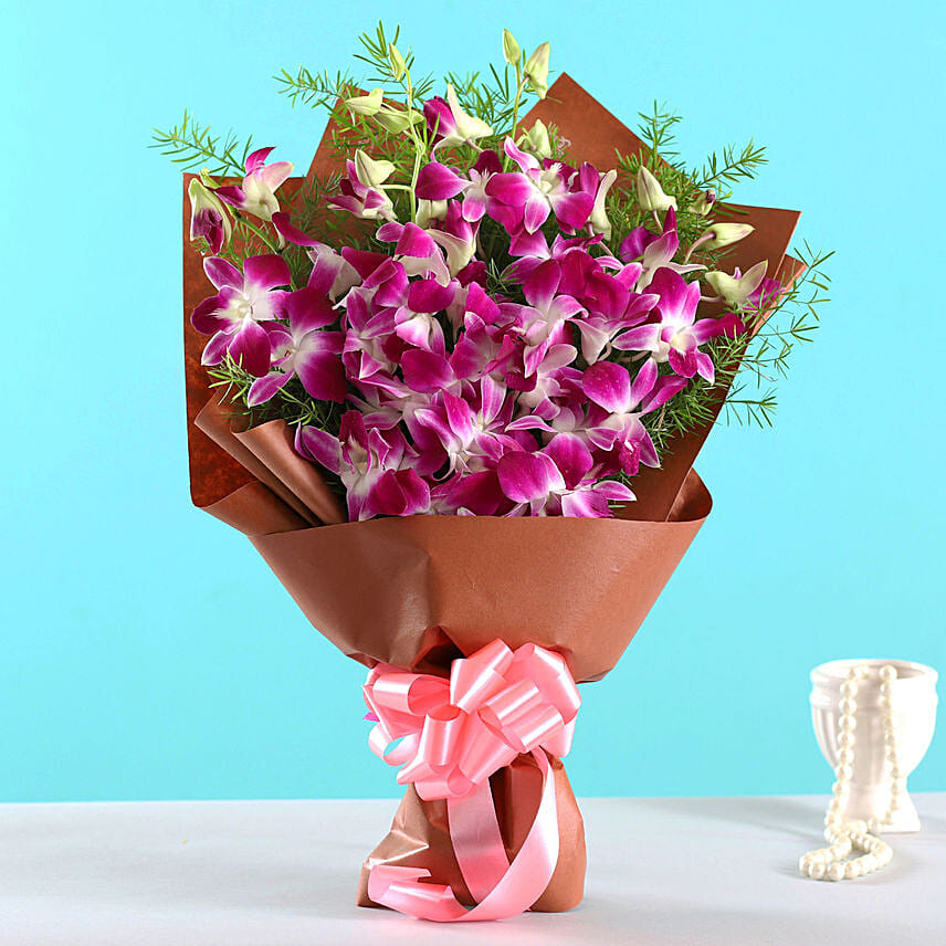 Orchid Flowers Bouquet Singapore - FNP SG