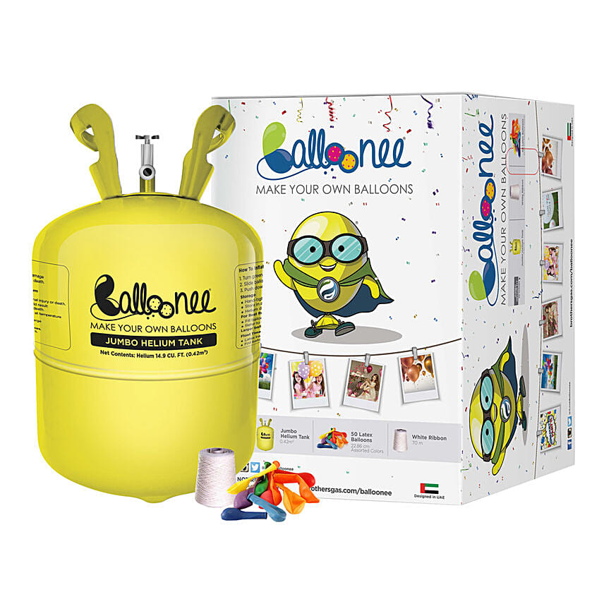Balloonee Jumbo Disposable Helium Kit Delivery in Singapore - FNP SG