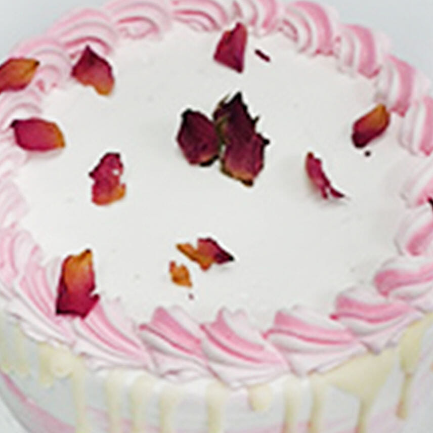 Vanilla Cake With Traditional Meenakari Rakhi Delivery in Singapore ...