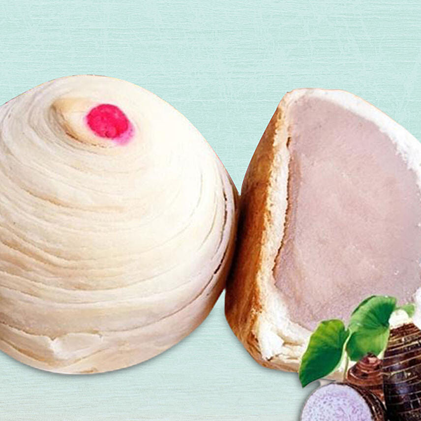 Online Flaky Yum Paste Mooncake With 6 Pcs Pomelo Fruit Gift Delivery ...