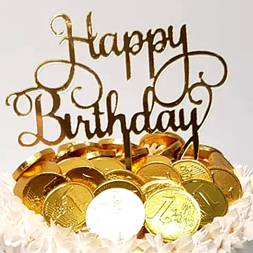 Happy Bday Choco Nana Money Pulling Cake Delivery in Singapore - FNP SG
