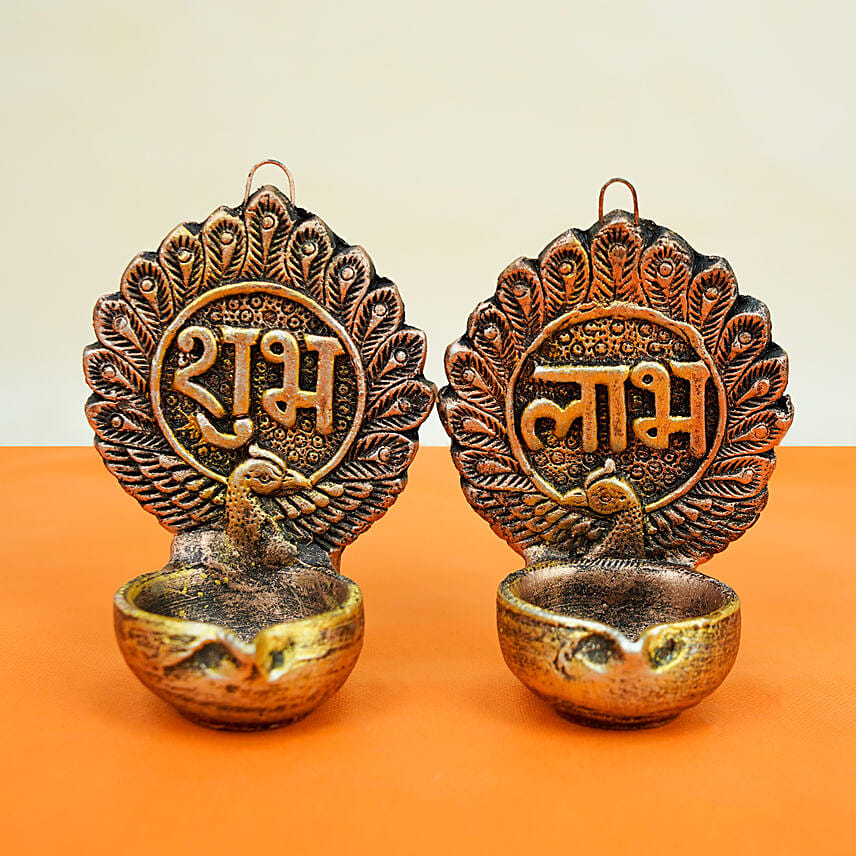 Set Of 2 Hanging Diya Delivery in Singapore - FNP SG