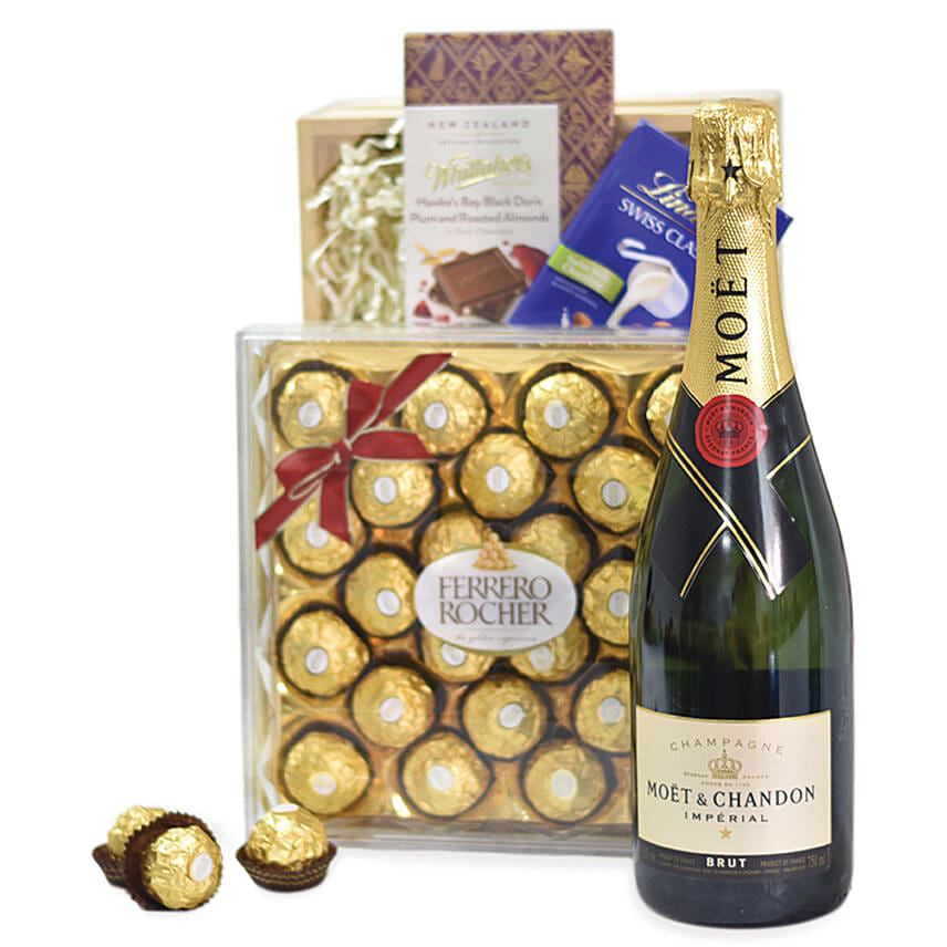 Moet Champagne Gift Hamper Delivery in Singapore - FNP SG