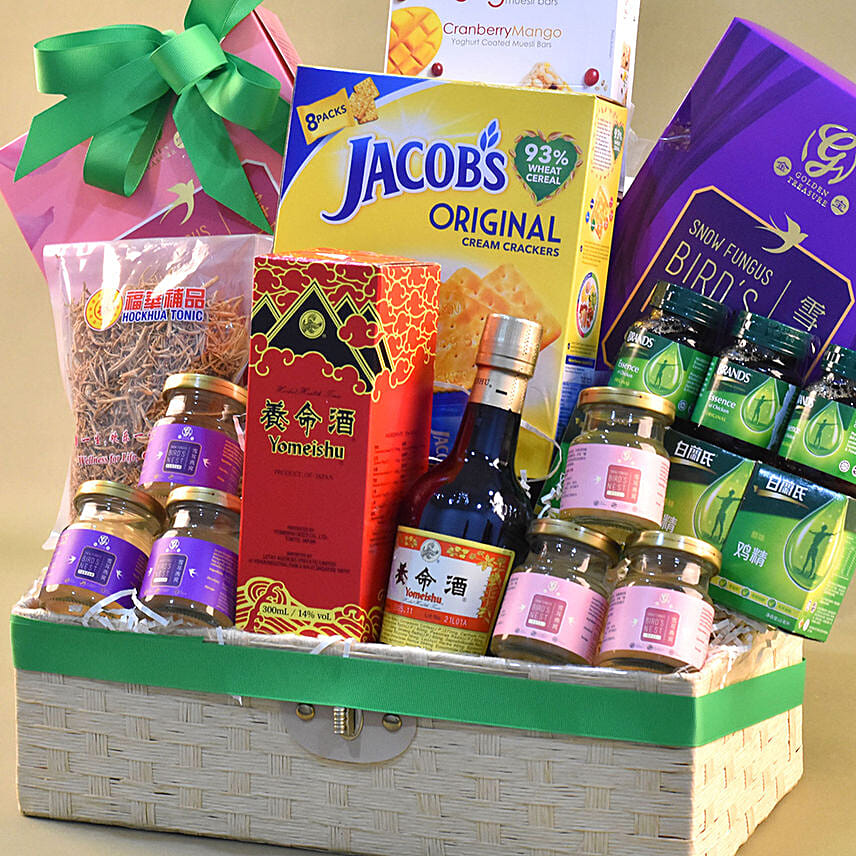 Delicious Treats Rectangular Chest Box Delivery in Singapore - FNP SG