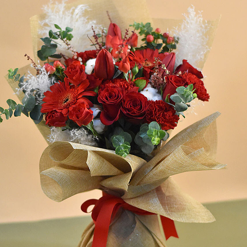 Gorgeous Mixed Flowers Bunch Delivery in Singapore - FNP SG