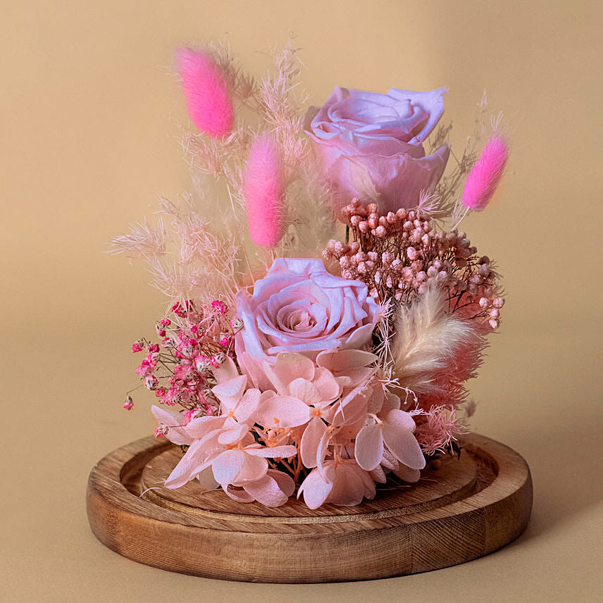Forever Pink Preserved Rose Delivery in Singapore - FNP SG