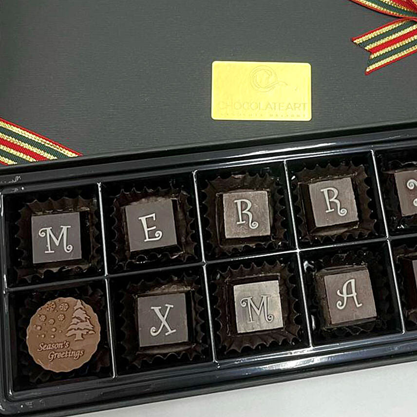 Merry Xmas Chocolate Gift Box Delivery in Singapore - FNP SG