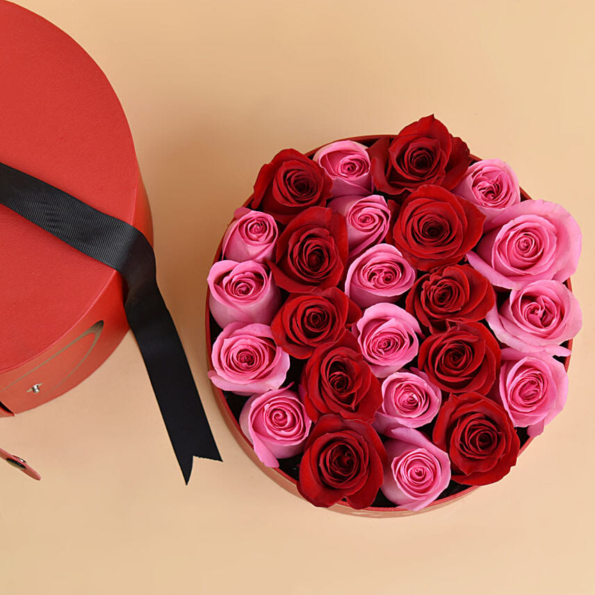 Roses Red Love Box For Valentine Delivery in Singapore - FNP SG