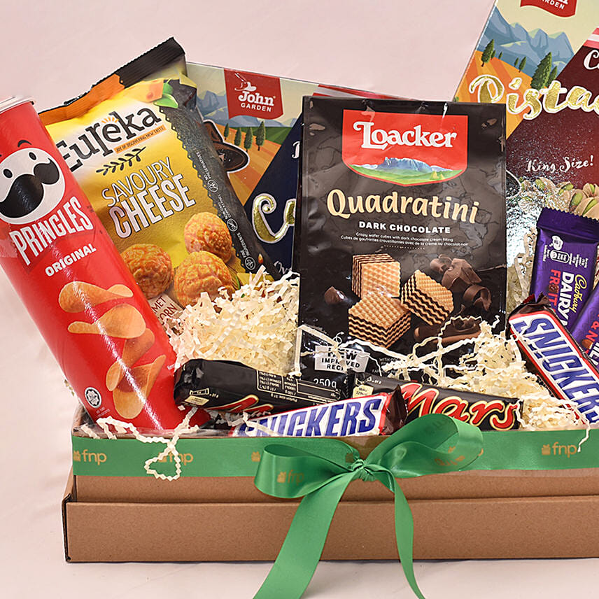 Luscious Snacks Hamper Delivery in Singapore - FNP SG