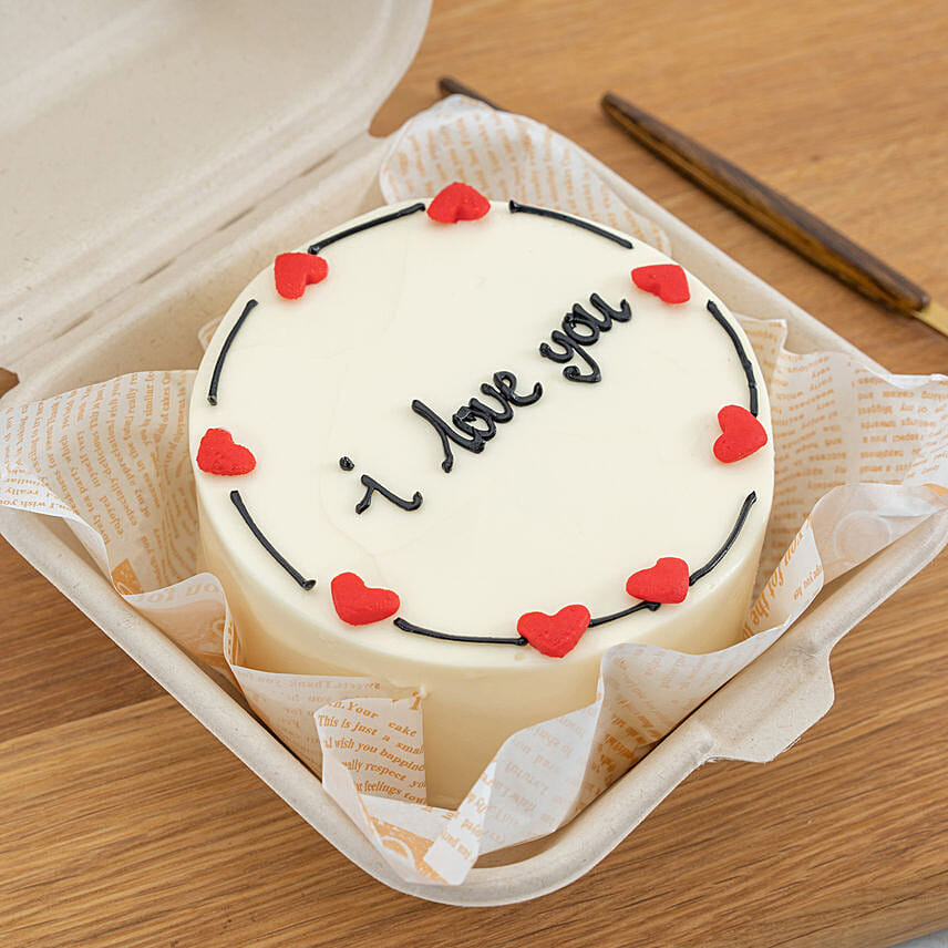 I love you Bento Nutella Cake Delivery in Singapore - FNP SG
