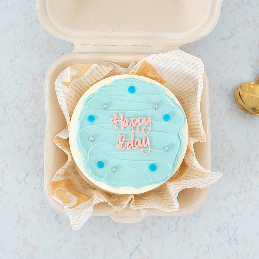 Sweety Blue Bento Black Chocolate Cake Delivery in Singapore - FNP SG