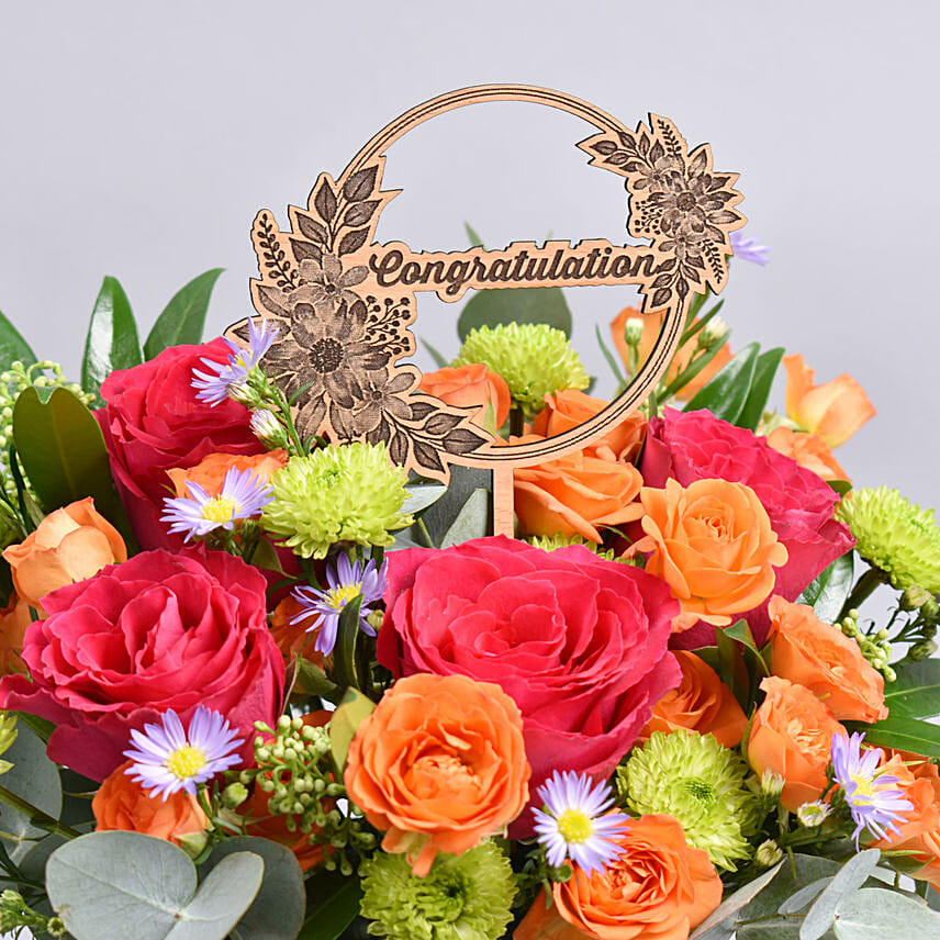 Congratulations Flowers Vase Delivery in Singapore - FNP SG