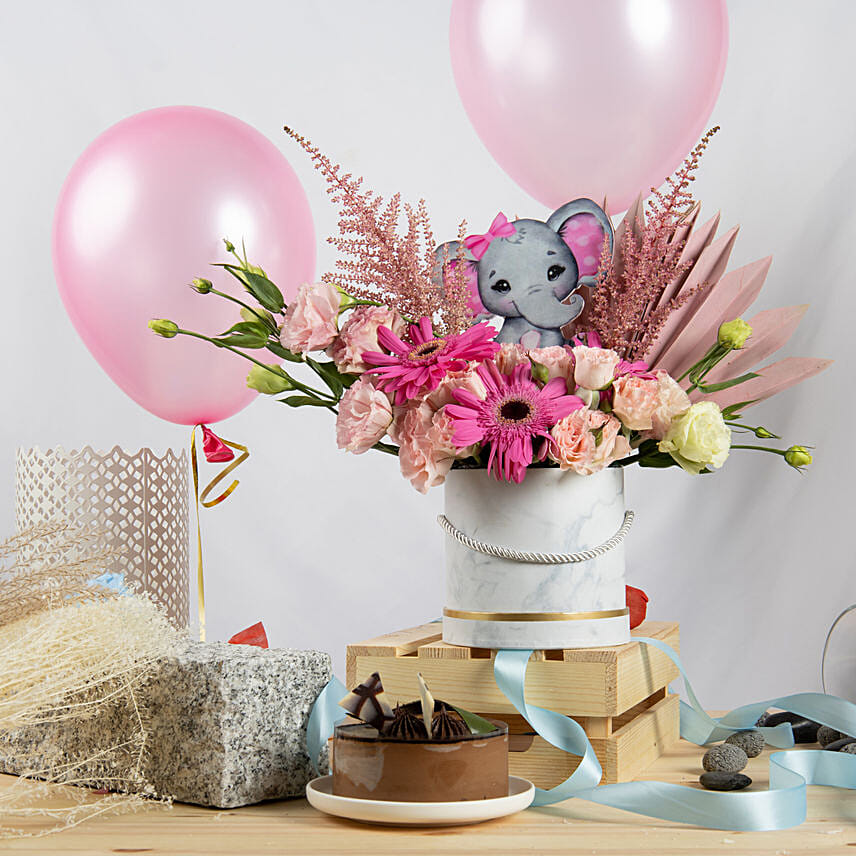 Little Princess Happiness Flowers Combo Delivery in Singapore - FNP SG