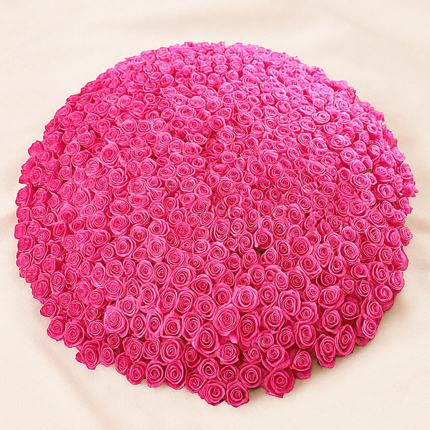 500 Dark Pink Roses Arrangement Delivery in Singapore - FNP SG