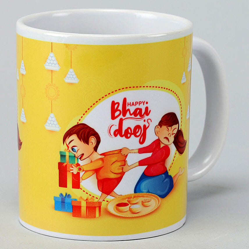 Bhai Dooj Special Mug Delivery in Singapore - FNP SG