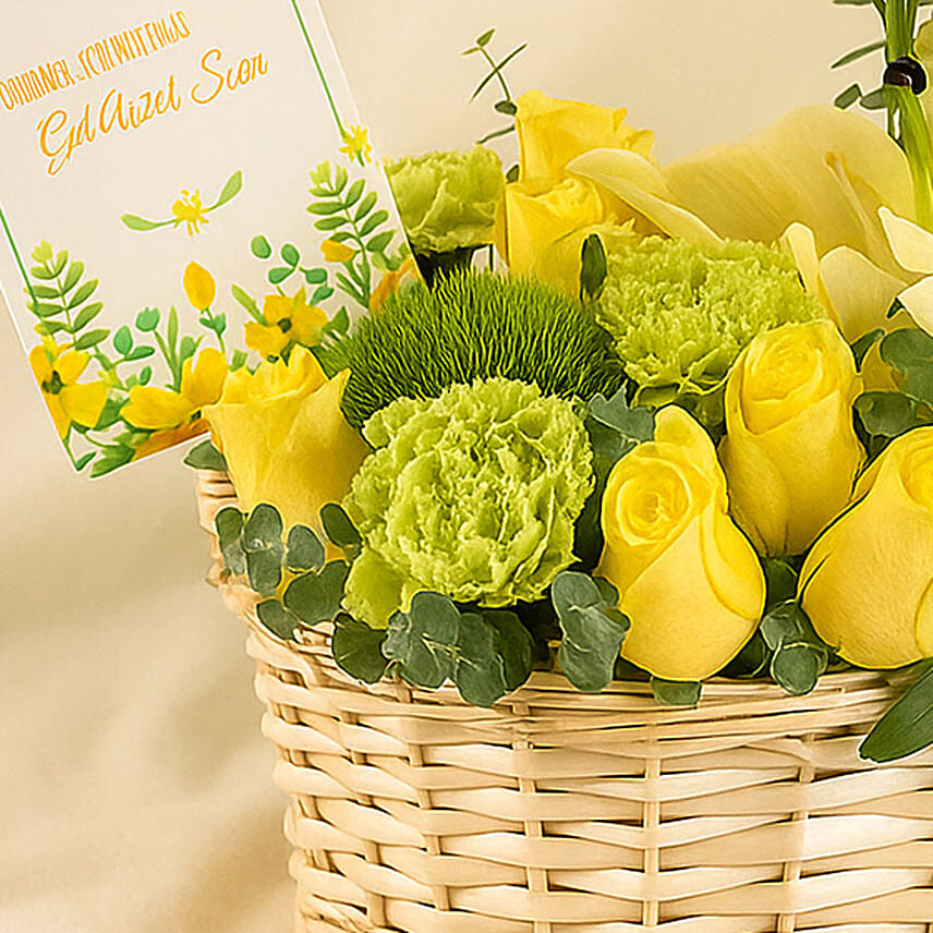 Get Well Soon Flowers Basket Delivery in Singapore - FNP SG