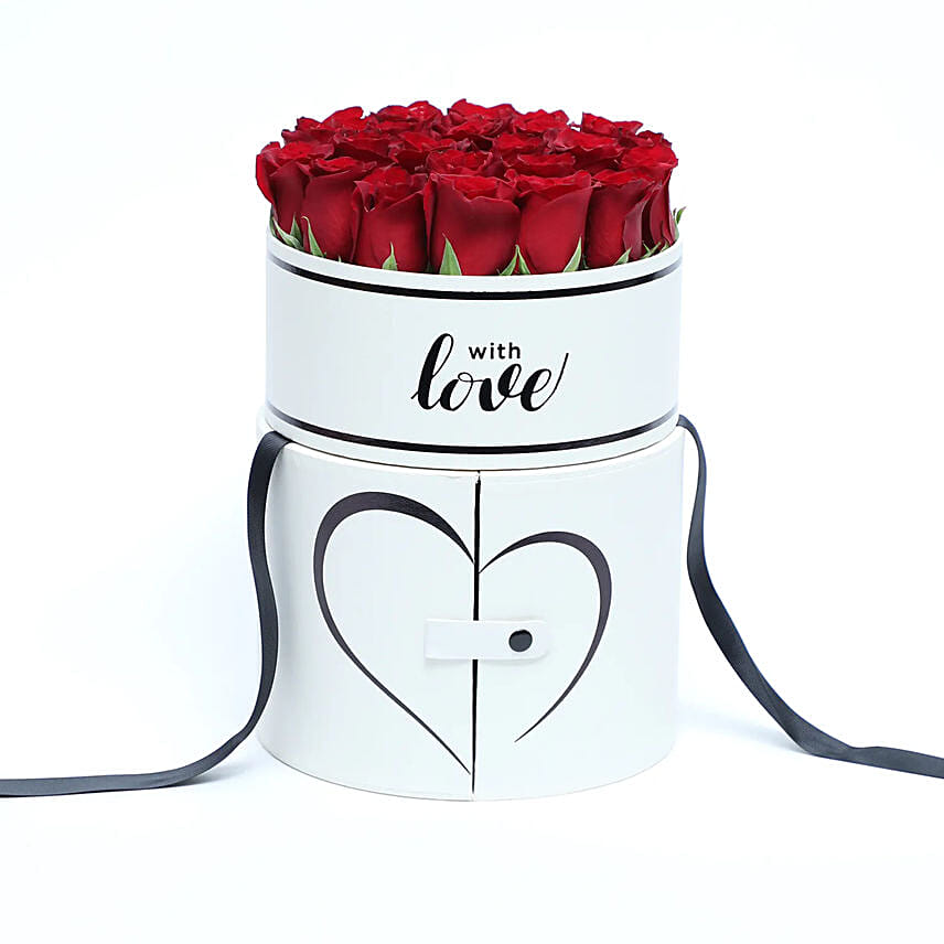 Luxurious Roses Box Delivery in Singapore - FNP SG