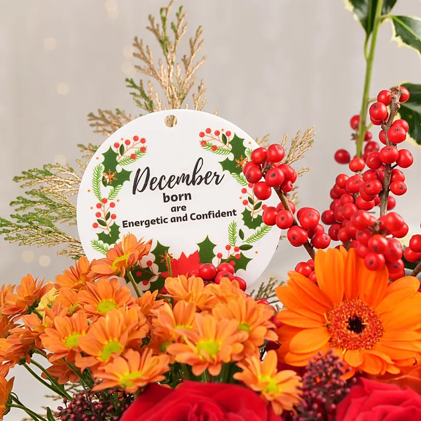 December Birthday Flowers and Chocolate Box Delivery in Singapore - FNP SG