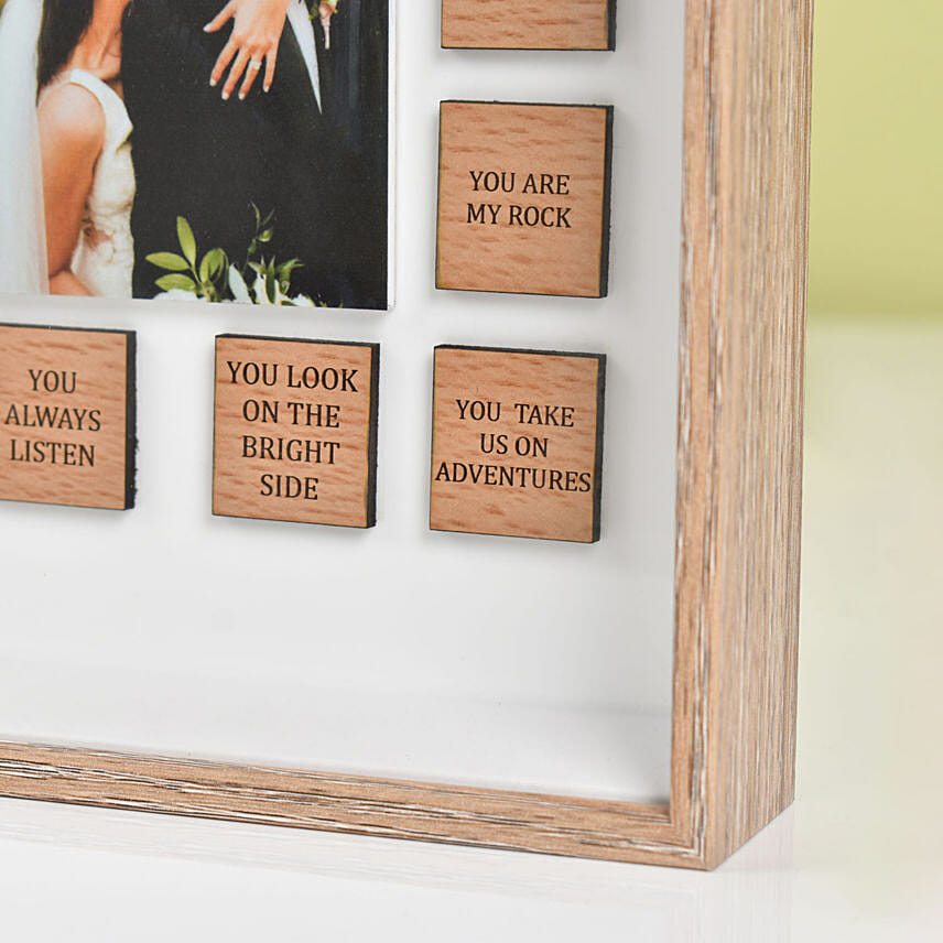 Reasons Of Love Engraved Photo Frame Delivery in Singapore - FNP SG