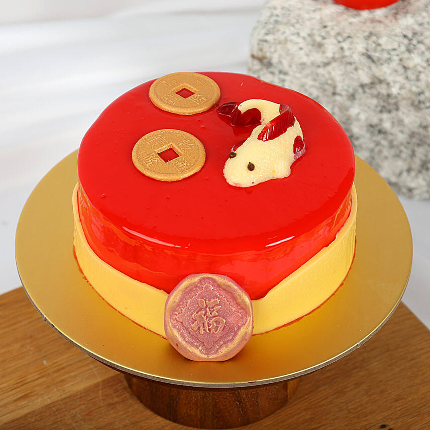 CNY Themed Cake Delivery in Singapore - FNP SG