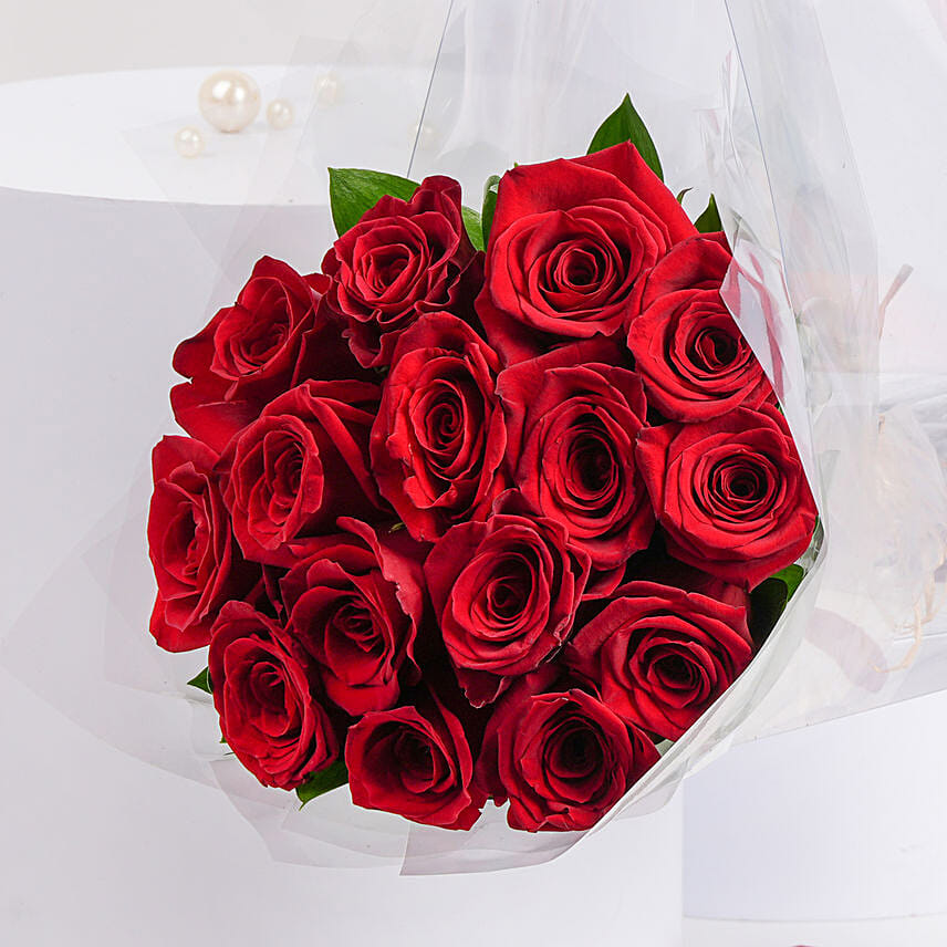 15 Red Roses Posy Delivery in Singapore - FNP SG