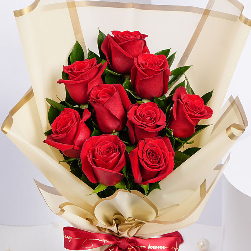 Fiery Devotion Roses Delivery in Singapore - FNP SG