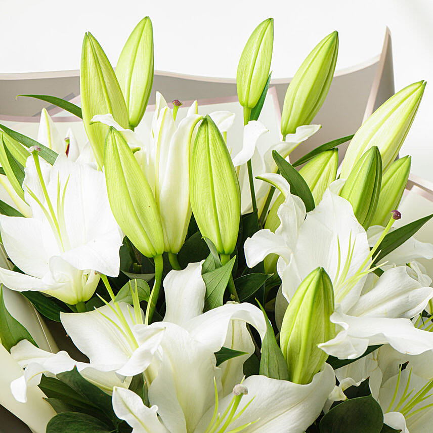 Beautiful Lilies Bouquet Delivery in Singapore - FNP SG