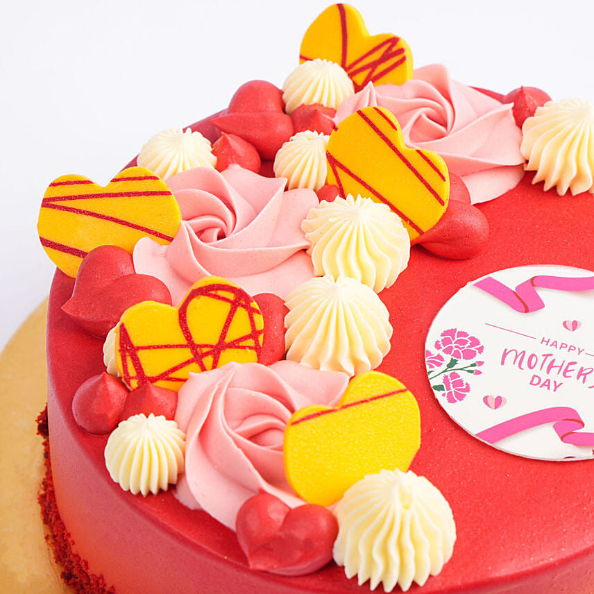 Designer Mothers Day Cake 5 Inch Delivery in Singapore - FNP SG