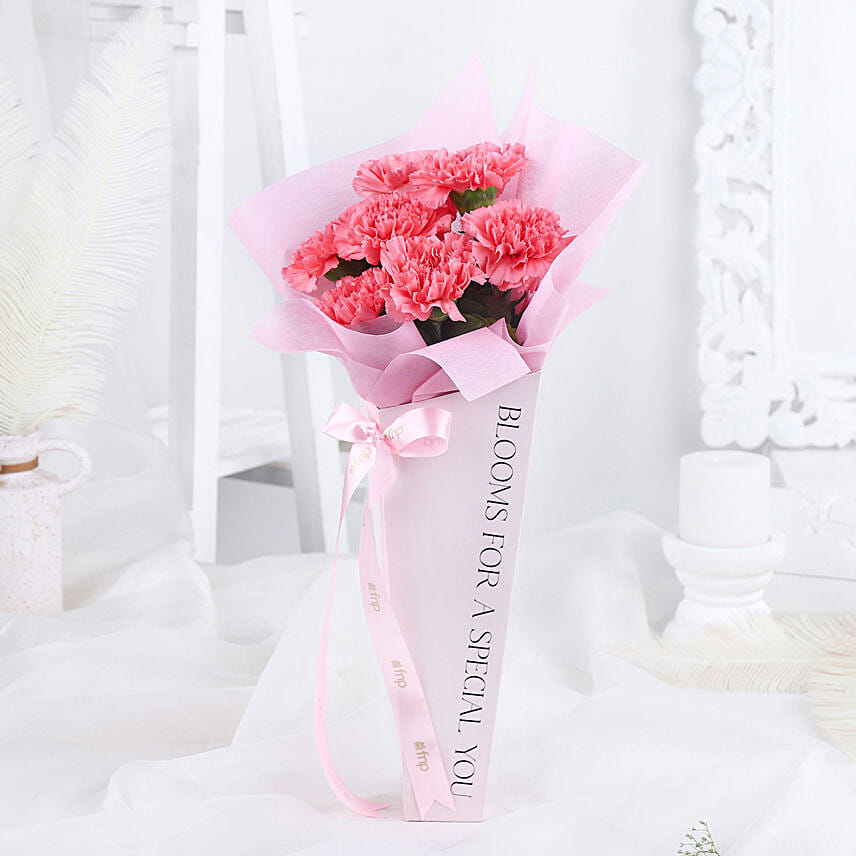 Sweet Carnation Symphony For Mom Delivery in Singapore - FNP SG