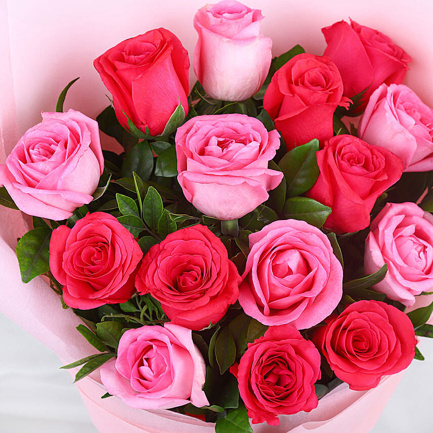 Sending You Love Roses Hand Bouquet Delivery in Singapore - FNP SG