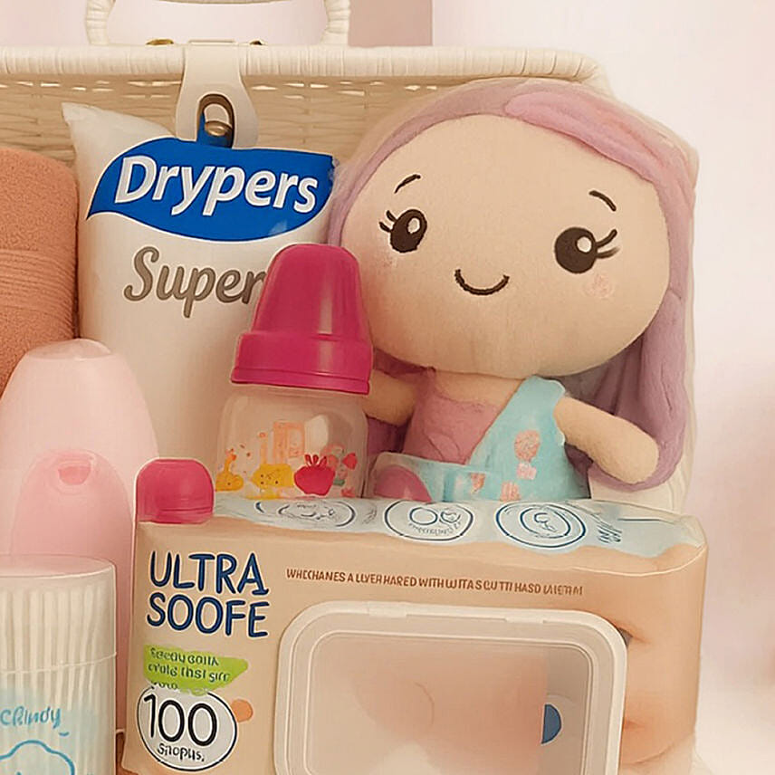 New Born Girl Congrats Hamper Delivery in Singapore - FNP SG