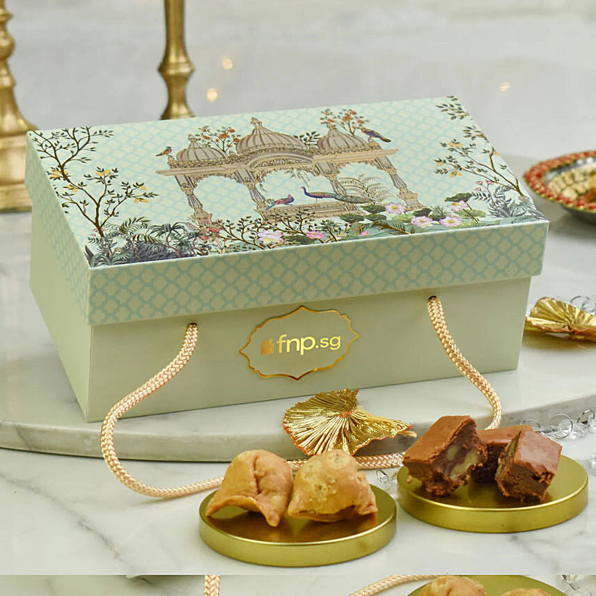 Sweet and Savoury Deepavali Premium Box Delivery in Singapore - FNP SG