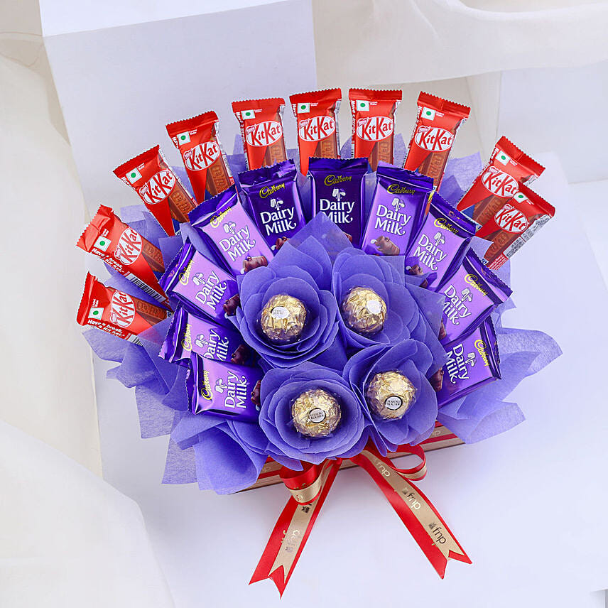 Chocolate Indulgence Gift Box Delivery in Singapore - FNP SG