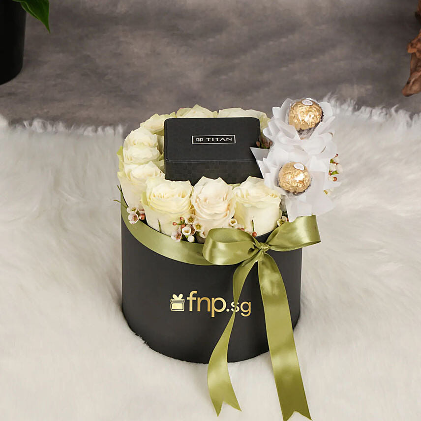 Titan Gift Box For Him Delivery in Singapore - FNP SG