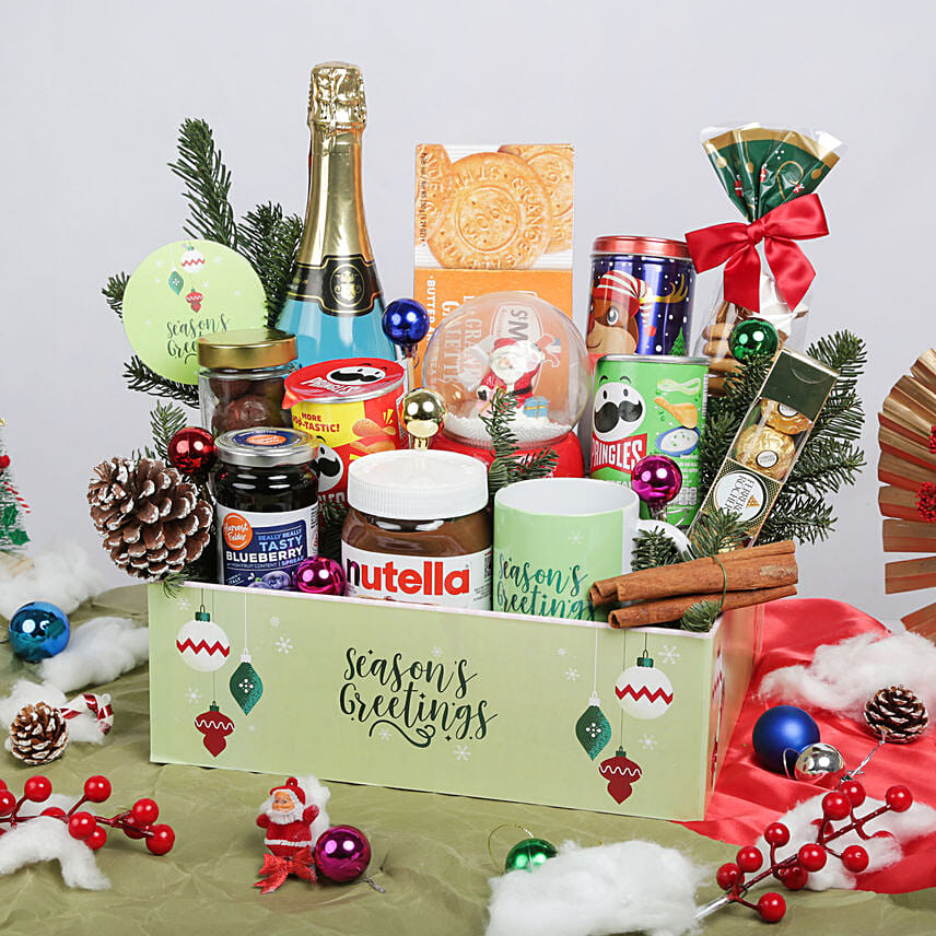 Wonderful Surprises Season's Greeting Box Delivery in Singapore - FNP SG