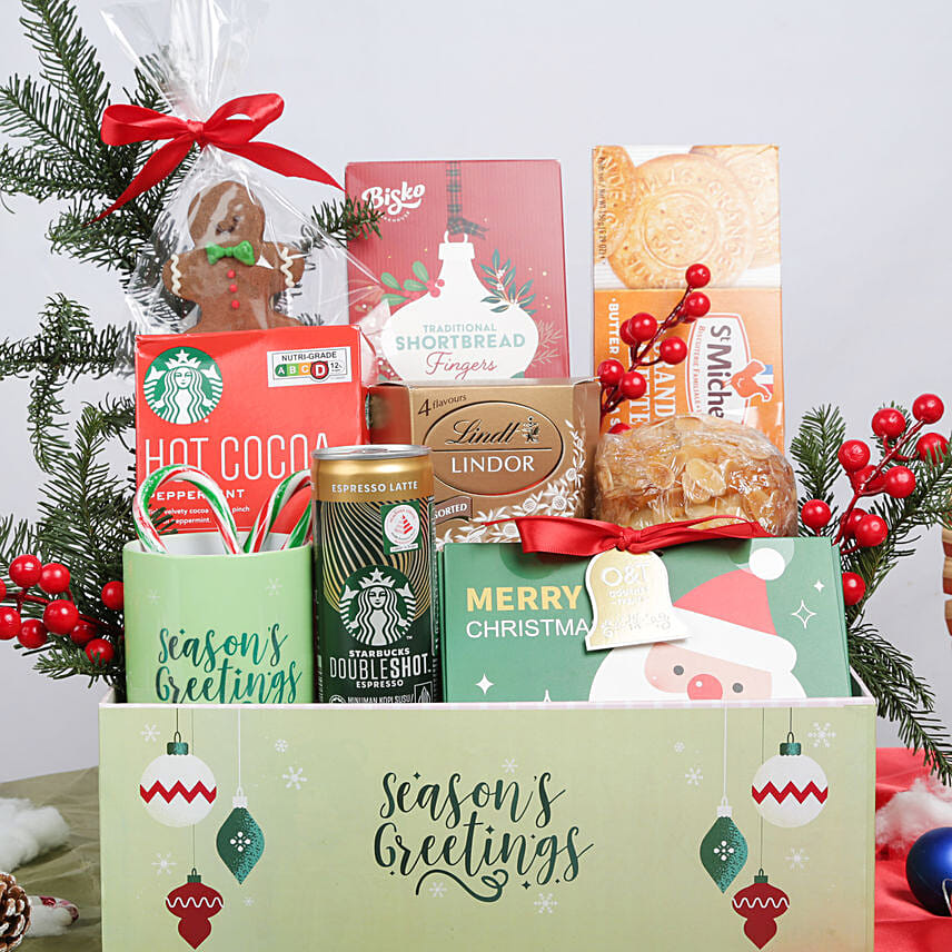 Bountiful Christmas Joy Box Delivery in Singapore - FNP SG