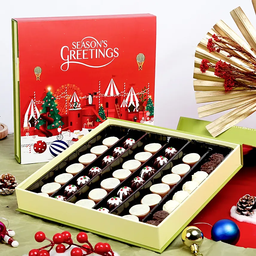Assorted Christmas Chocolate Box Large Delivery in Singapore - FNP SG