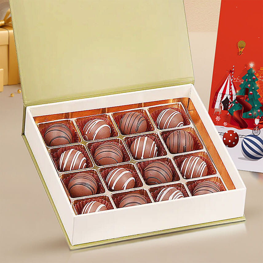 Color of Christmas Chocolate Box Delivery in Singapore - FNP SG