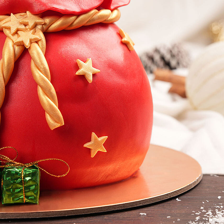 Christmas Gift Bag Cake Delivery in Singapore - FNP SG